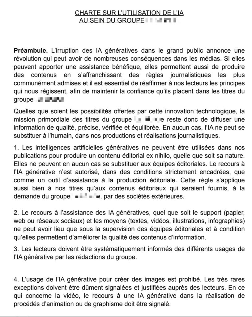 Charte d'utilisation de l'IA : Guide pour une IA éthique et responsable